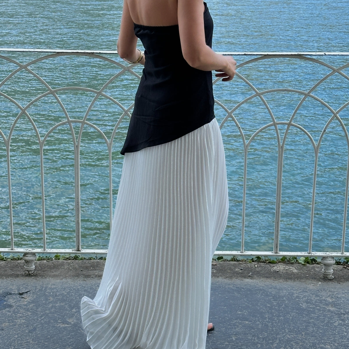 Black & White Serenity Maxi Dress – Modi The Label